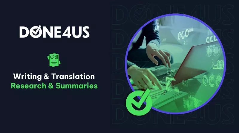 Research & Summaries | Done4us